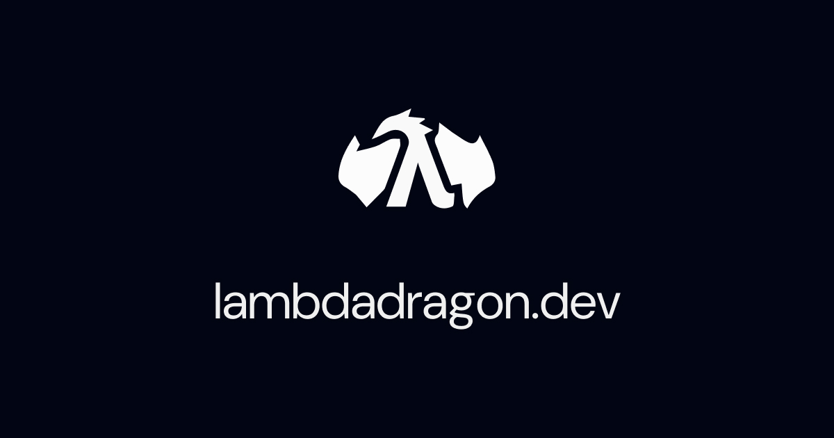 λ/dragon - technology and coding | lambdadragon.dev